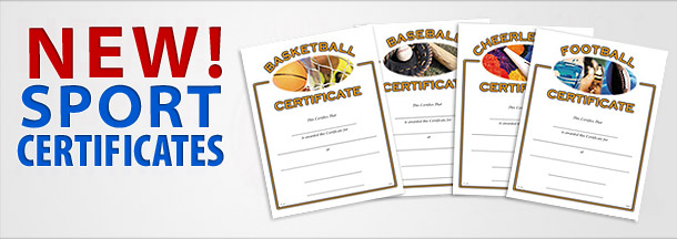All New Sport Certificates | Riherds.com Blog